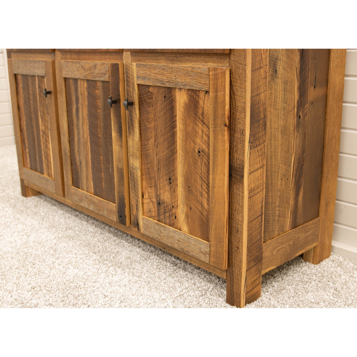 Carson Reclaimed Oak Wood Buffet | Natural Wood Sideboard