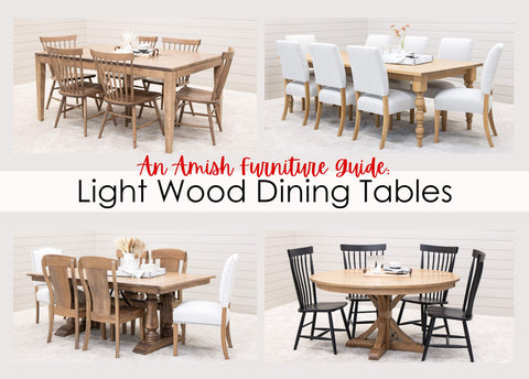 Light Wood Dining Table Ideas | Light Oak Dining Table