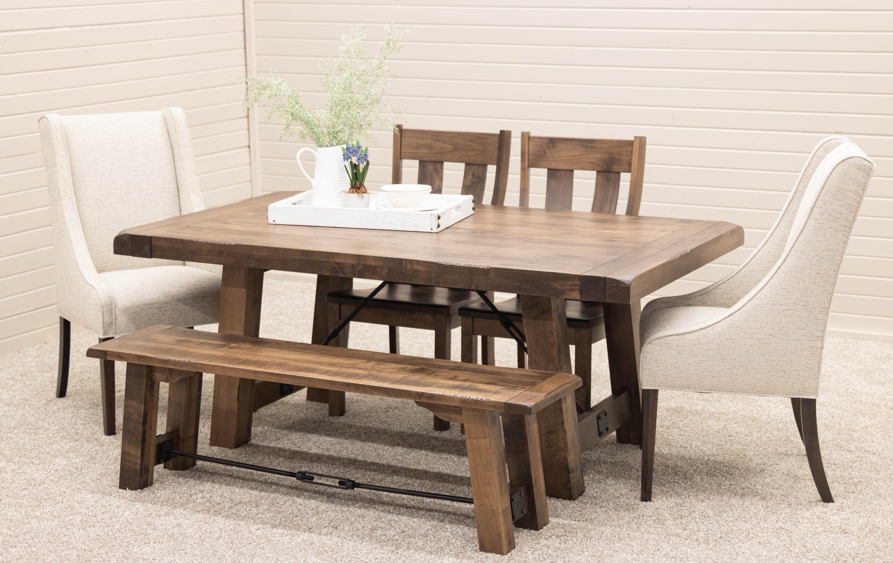 Fabric vs. Wood Dining Chairs | Dutch Craft Furniture