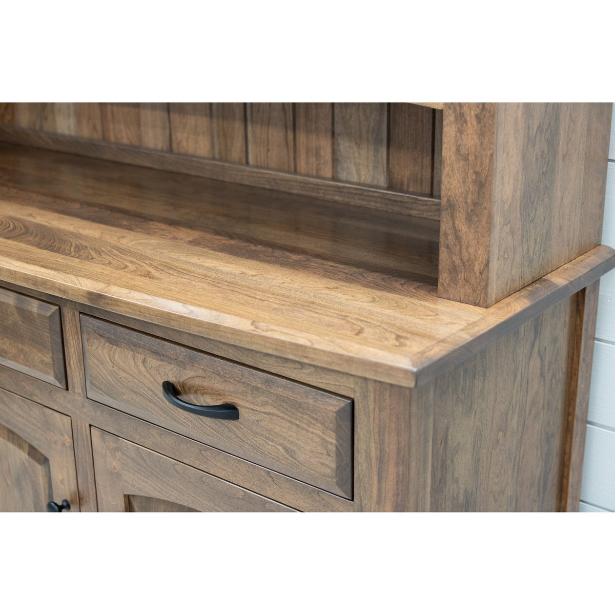 Biltmore 67" Cherry Wood Hutch in CO | Cherry China Cabinet