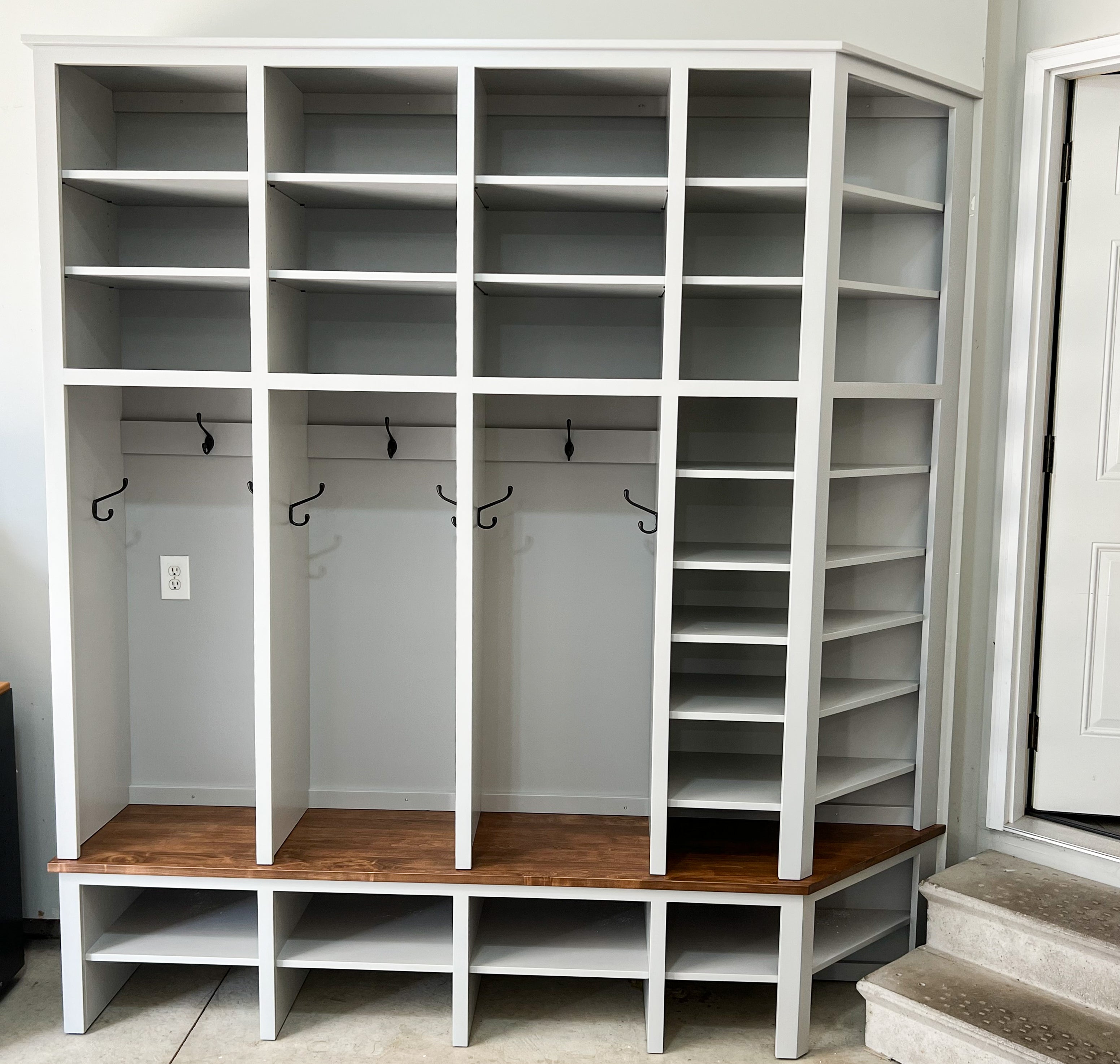 Customer's space with final installed project