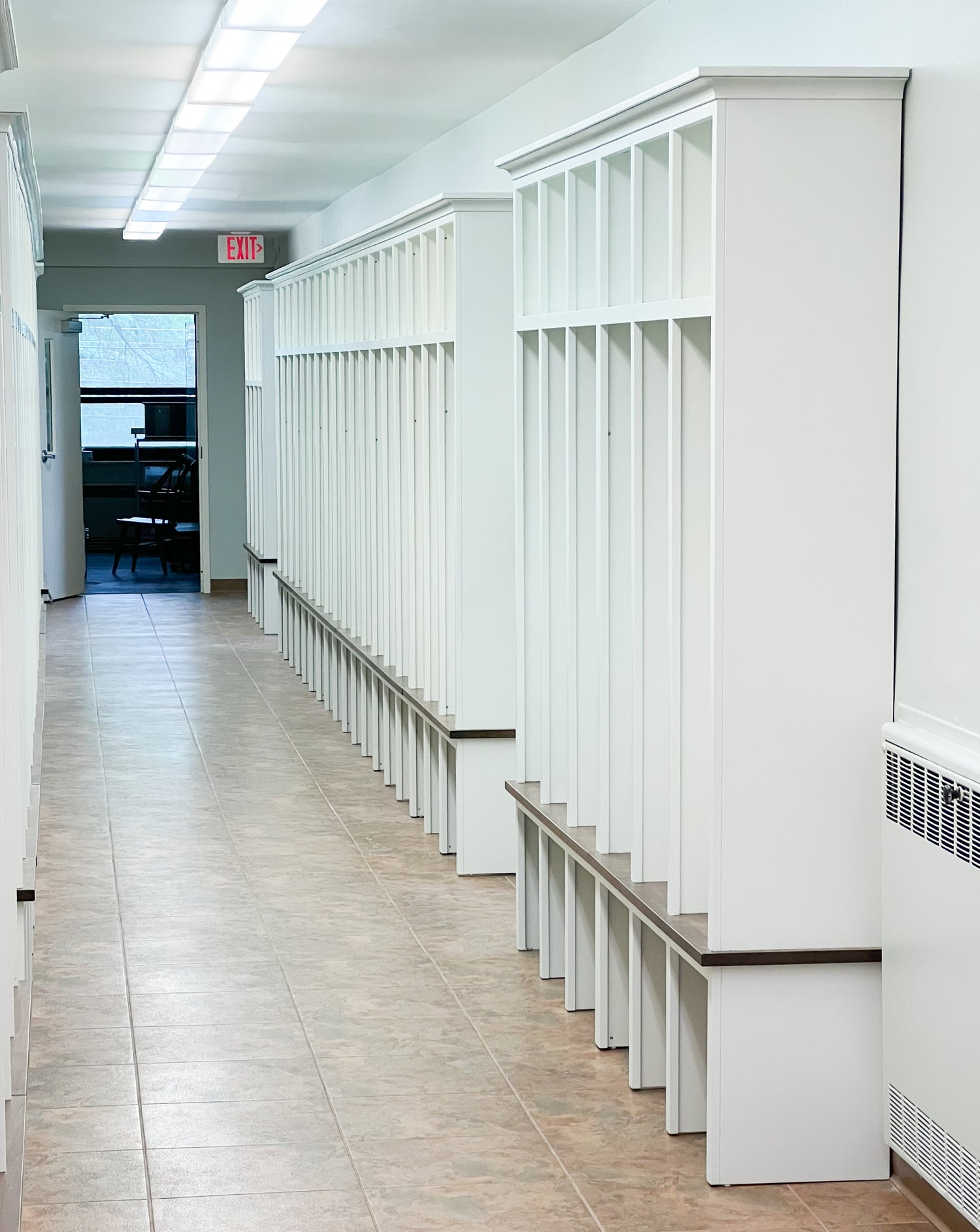 Customer's space with final installed project