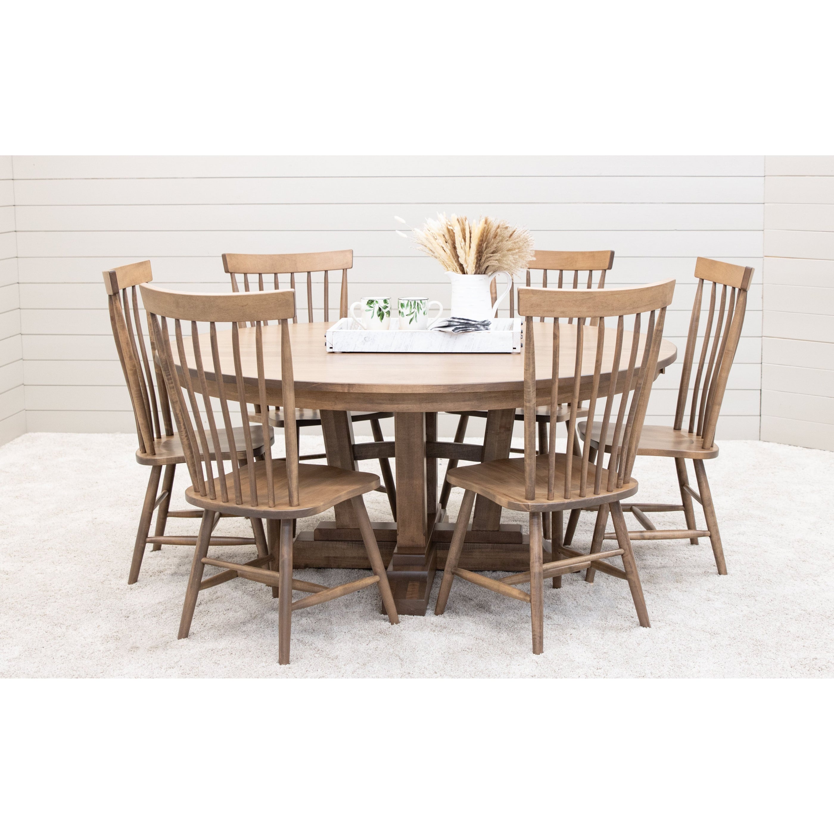 72 Inch Round Dining Table | 72" Round Amish Dining Tables