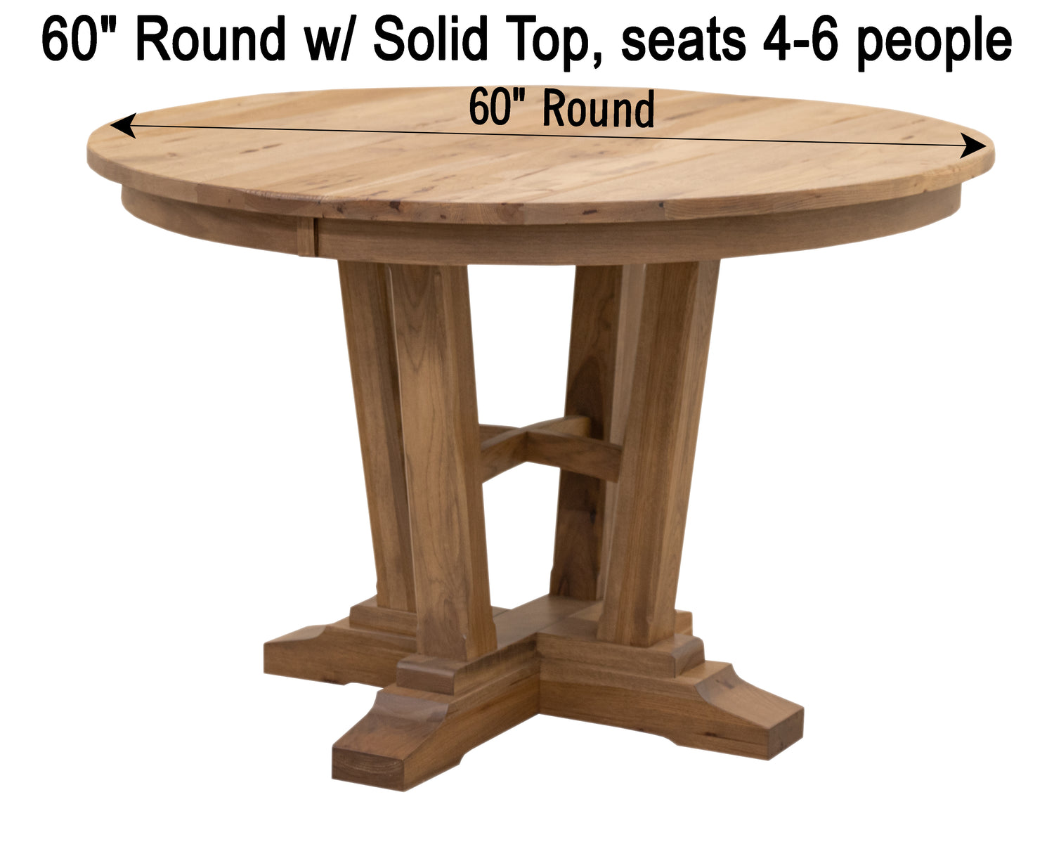 100% Solid Wood Construction