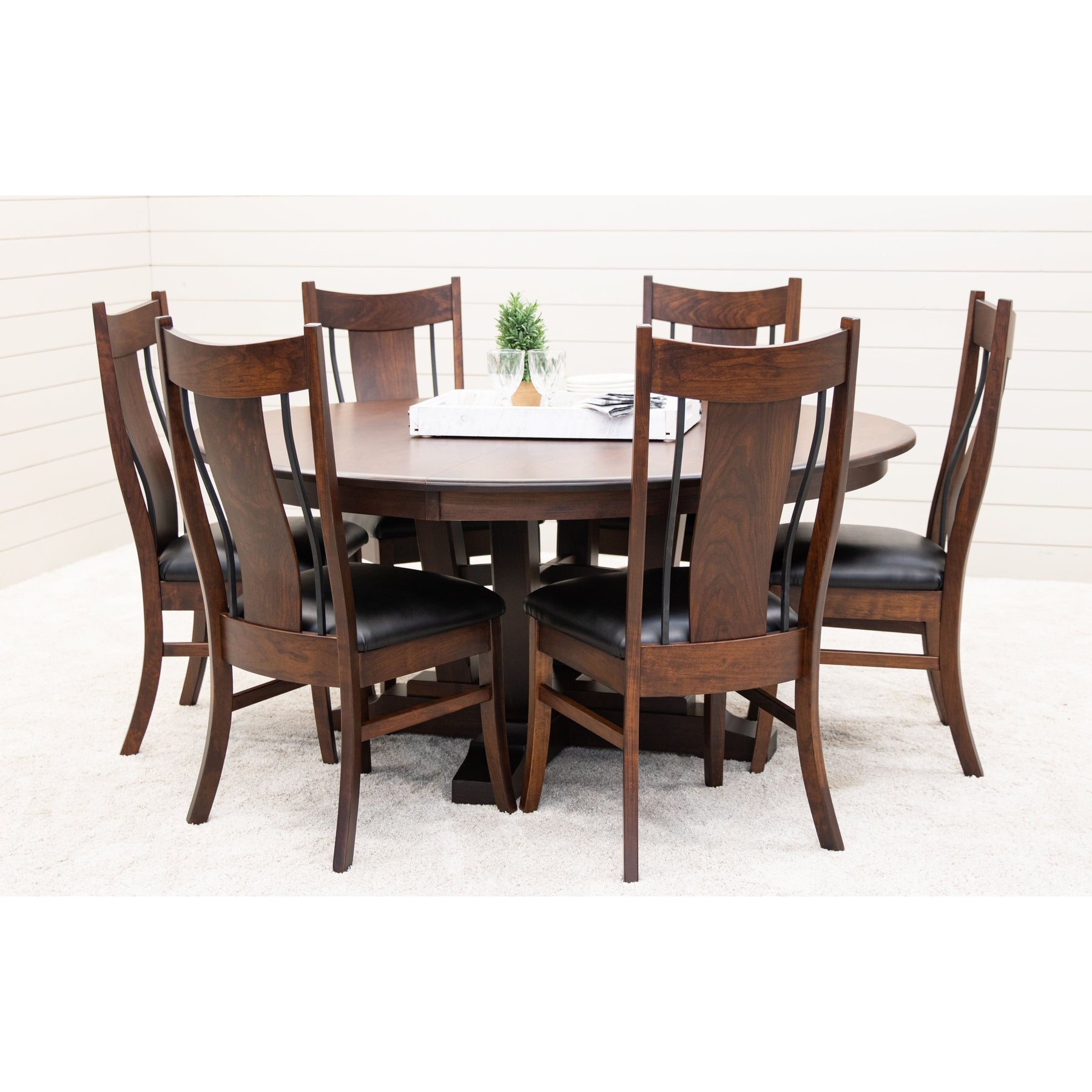 Round Dining Table for 8–10 | Dutch Craft Furniture