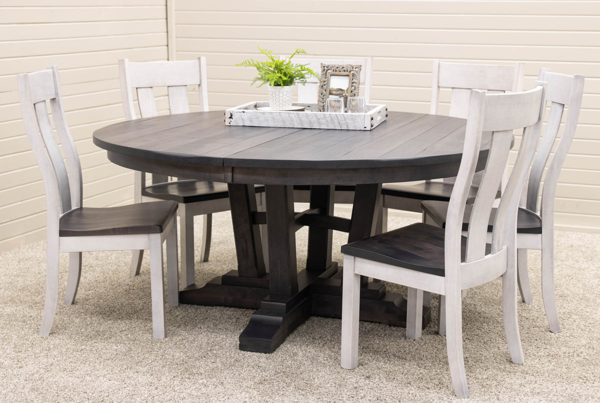 Maple wood / Gunsmoke & Antique Valley stain