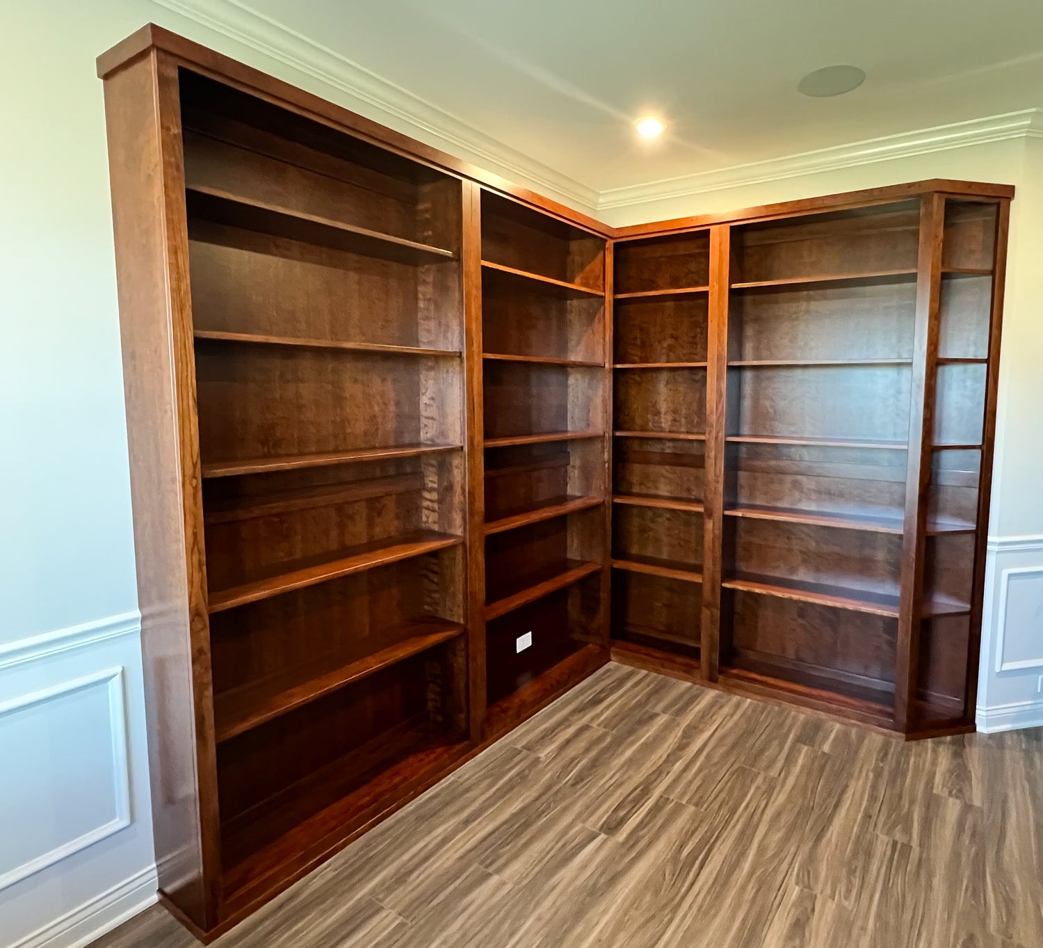 Customer's space with final installed project