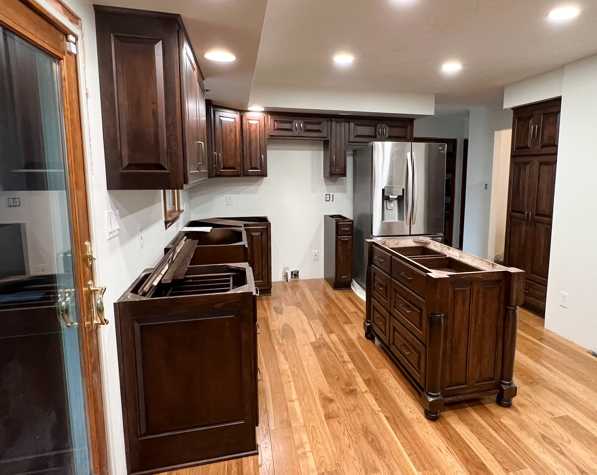 Customer's space with final installed project