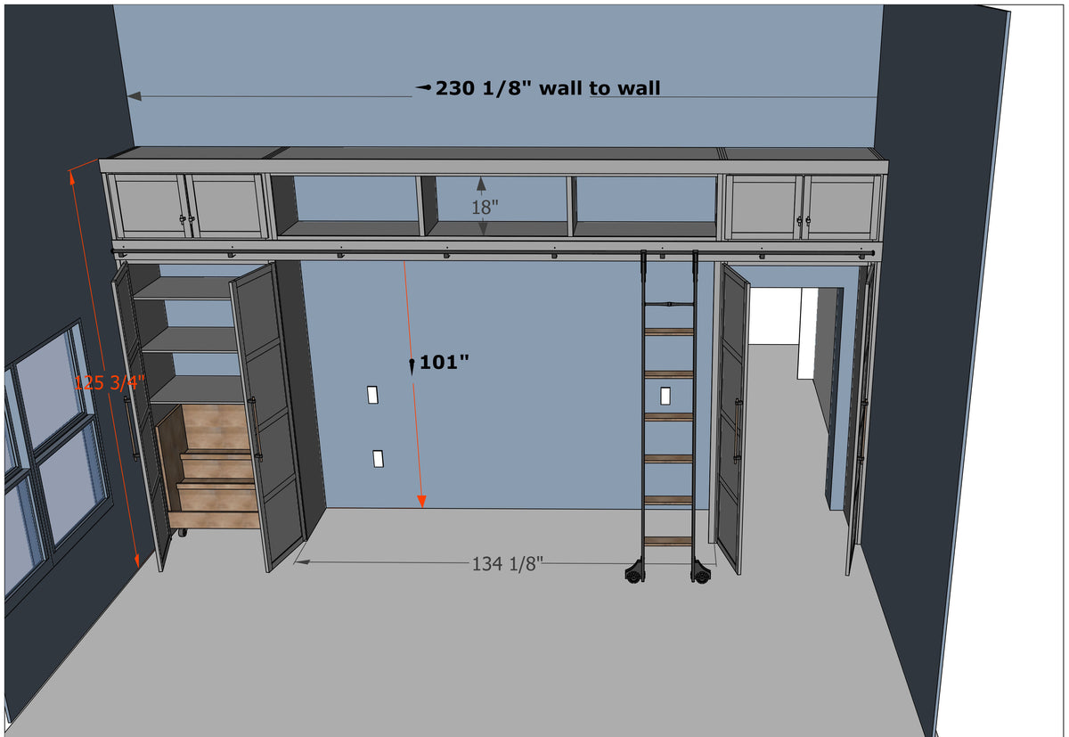Custom Wall Units | Dutch Craft Furniture