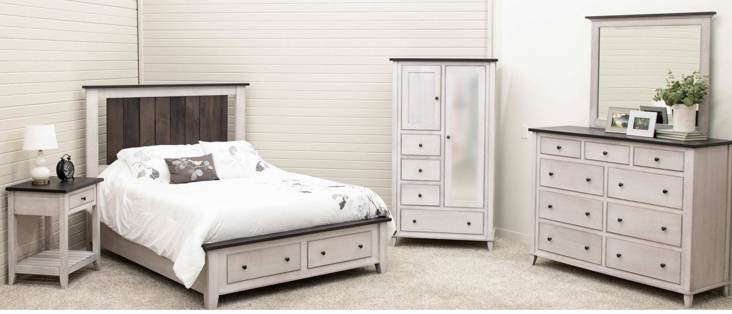 Farmhouse Bedroom Set | Rustic Bedroom Furniture