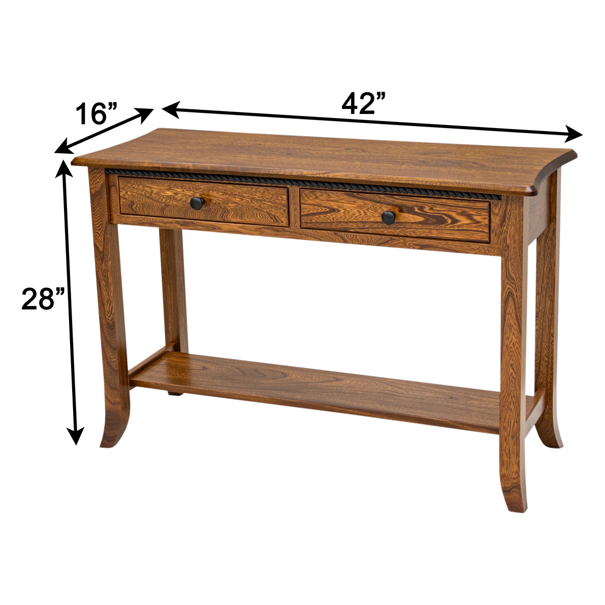 Plymouth Open Sofa Table