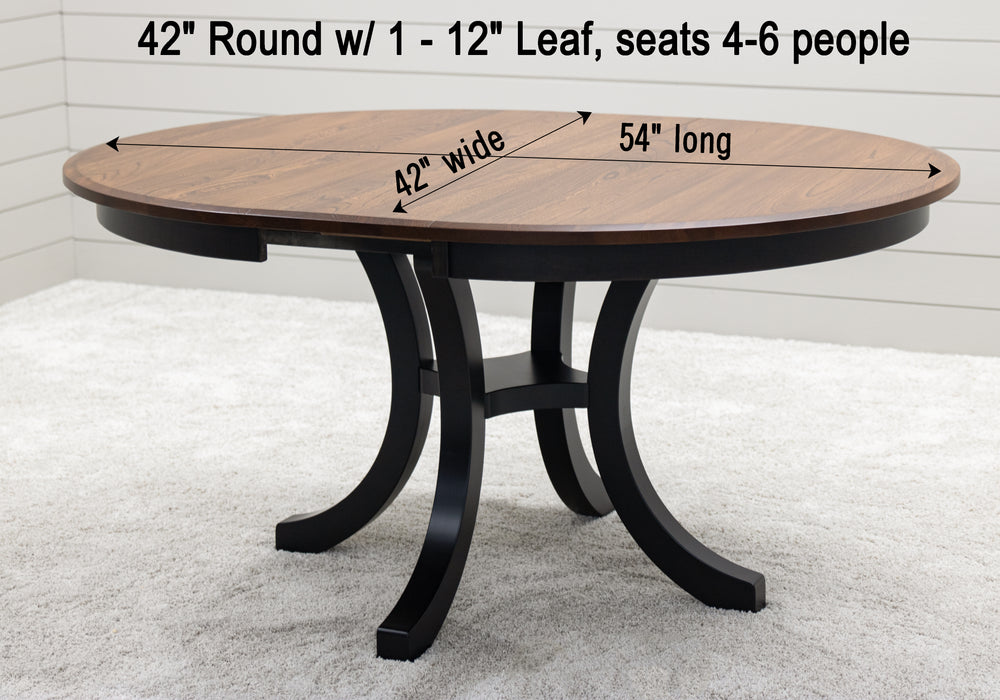 Carlisle Round Table Dimensions