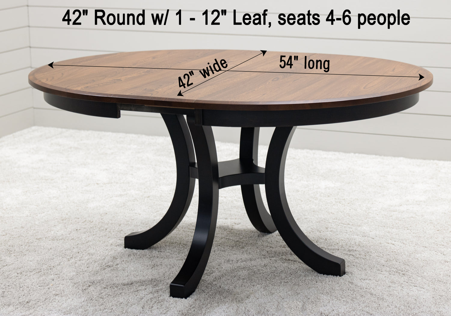 Carlisle Round Table Dimensions