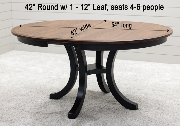 Carlisle Round Table Dimensions