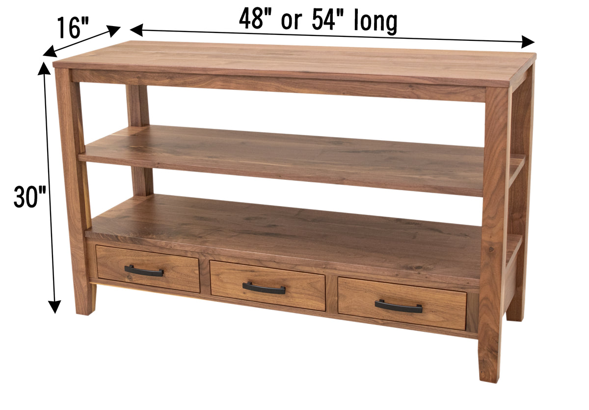Sofa Table Dimensions
