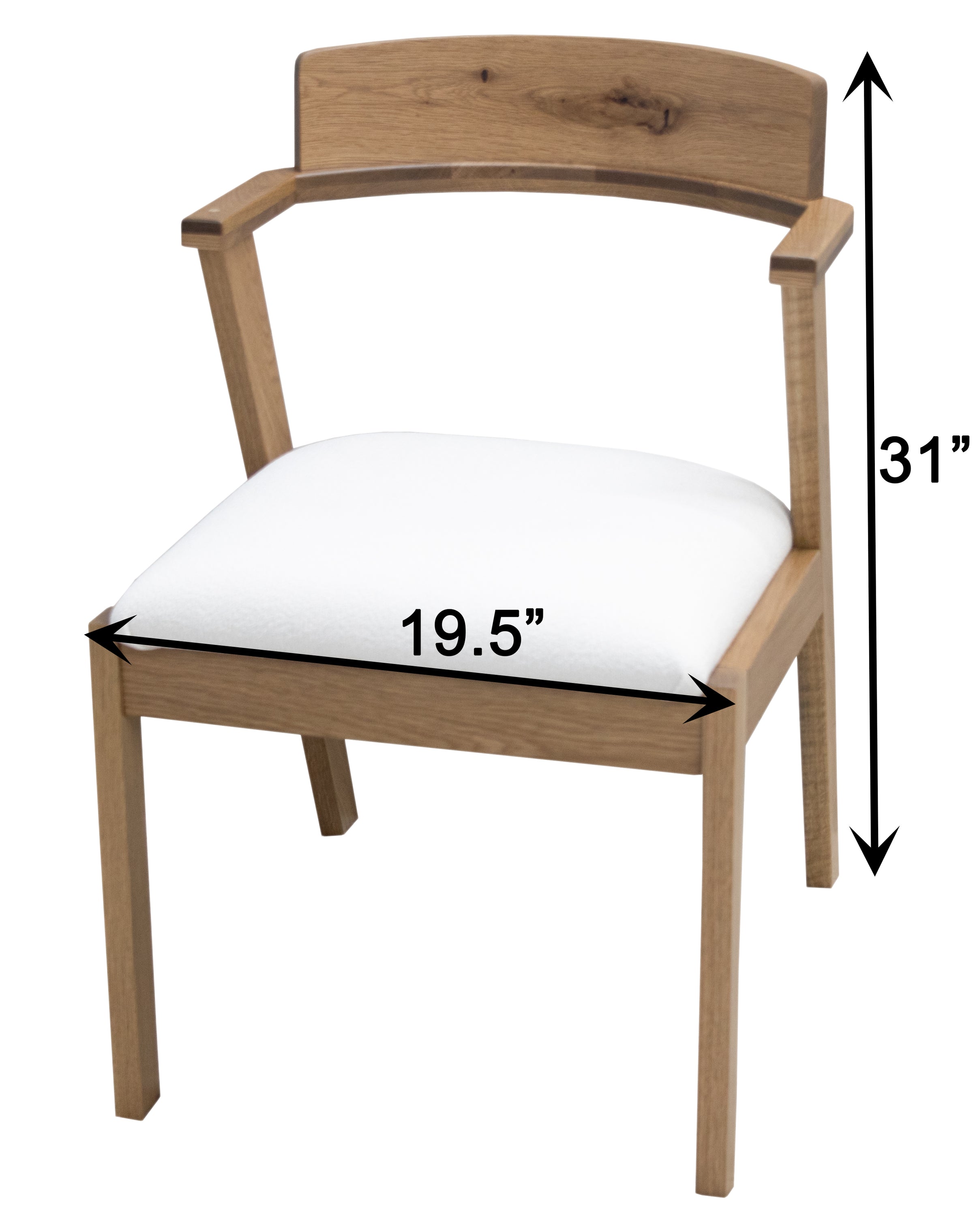 Cordelle Mid Century Dining Chair Dimensions