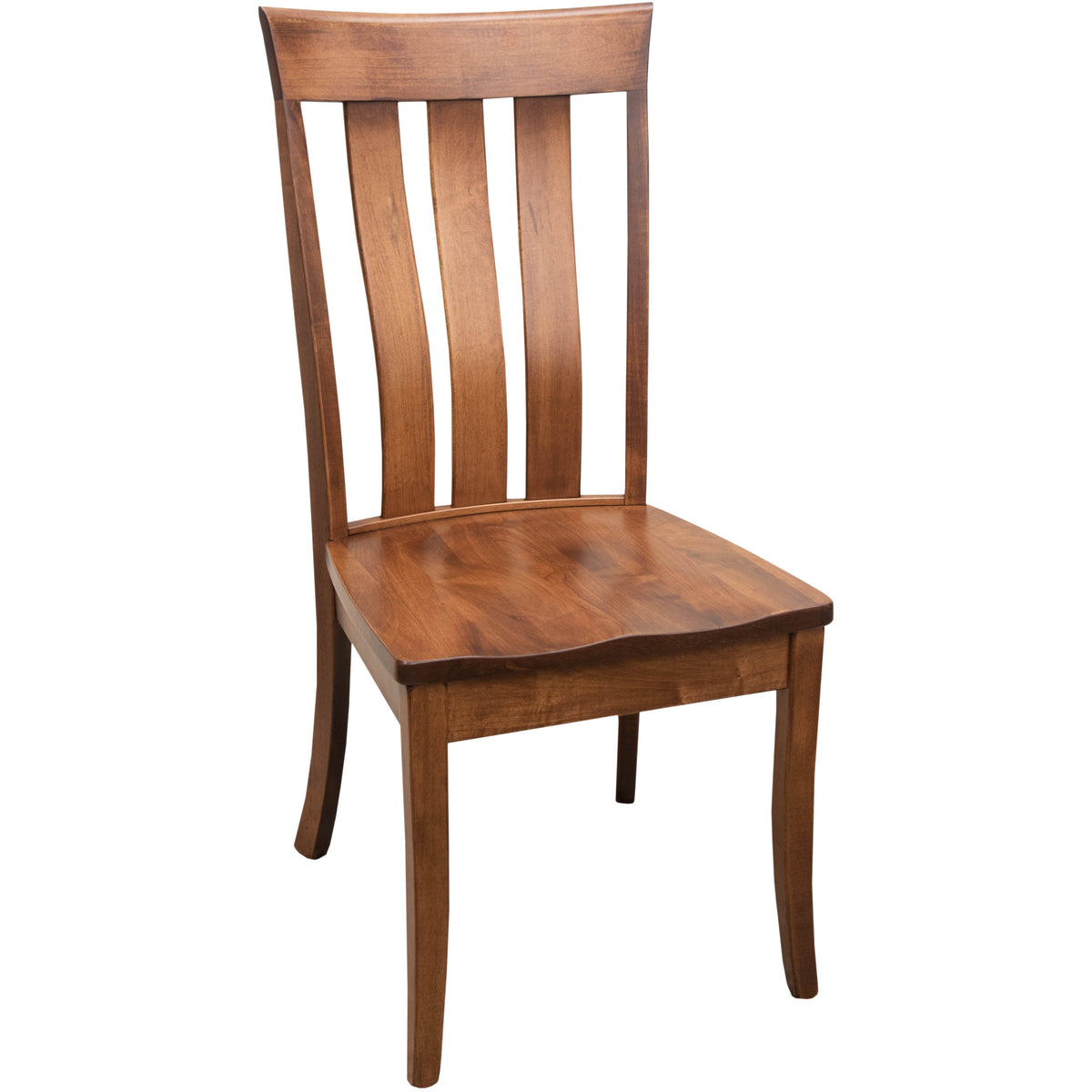 Curlew Solid Maple Wood Side Dining Chair