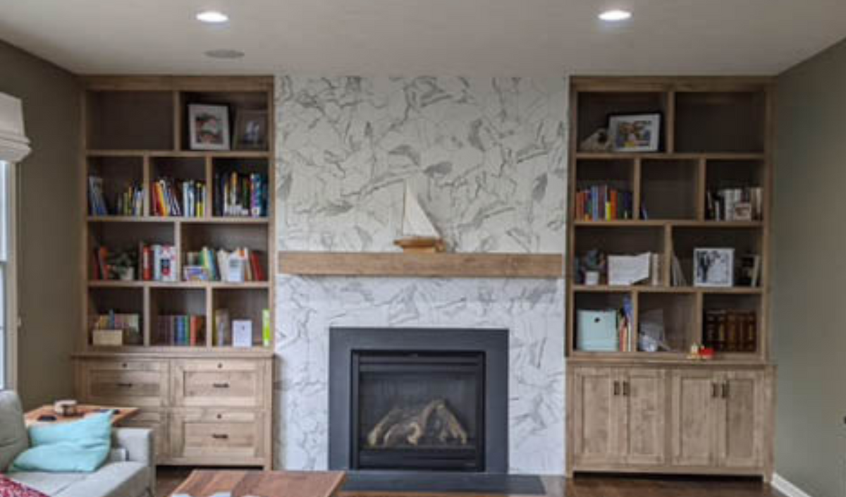 Solid Wood Bookcases | Wood Bookshelf | Amish Bookcases
