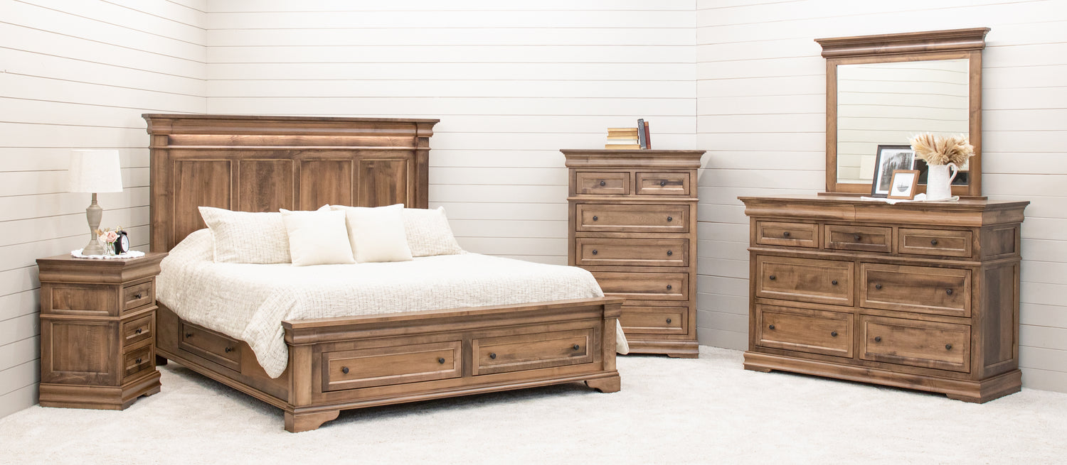 Farmhouse Bedroom Set | Rustic Bedroom Furniture