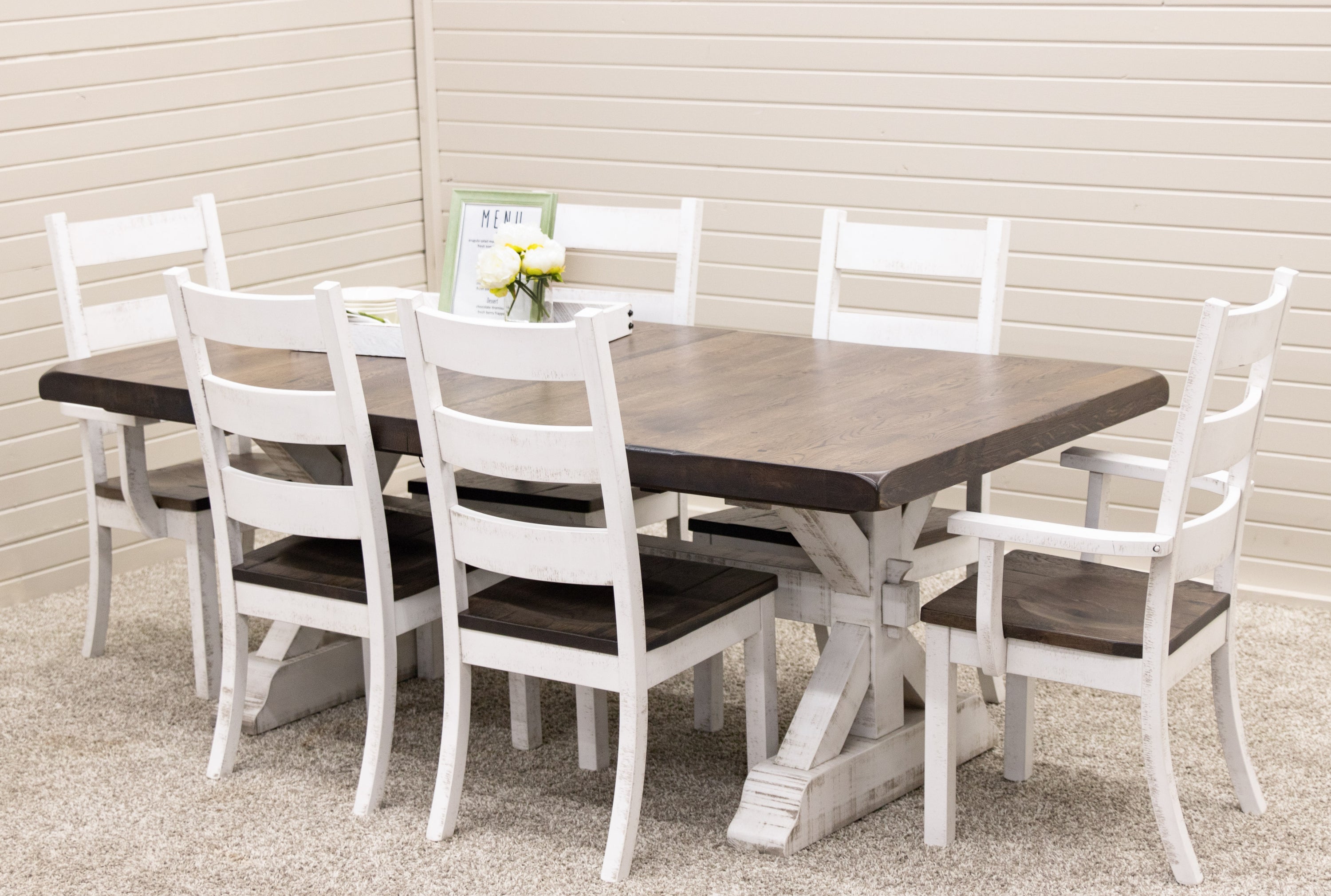 Trestle Base Dining Tables