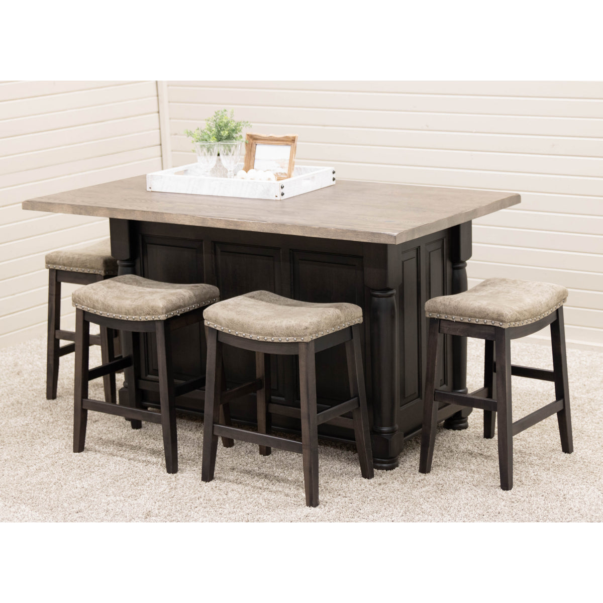 Custom Amish Kitchen Island in Ohio | Dutch Craft Furniture