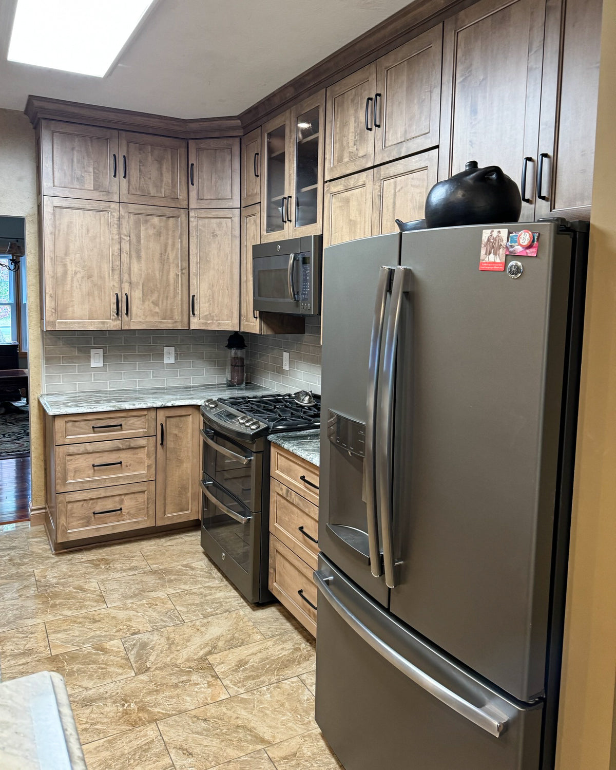 Customer's space with final installed project