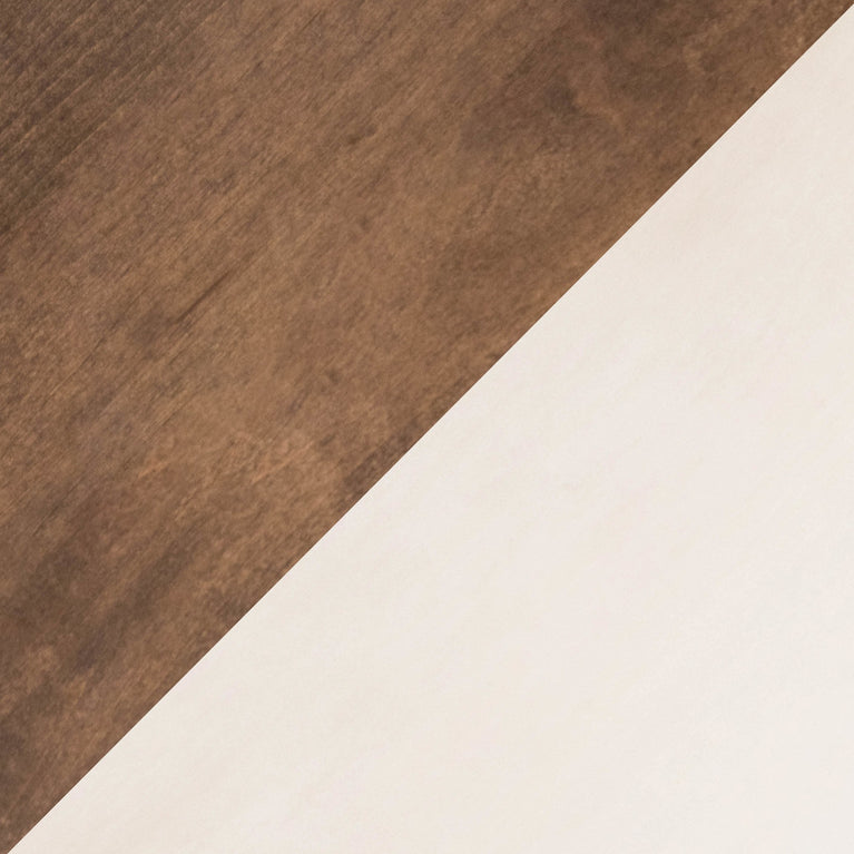 Maple/Country White w/ Rub Through & Cocoa Light