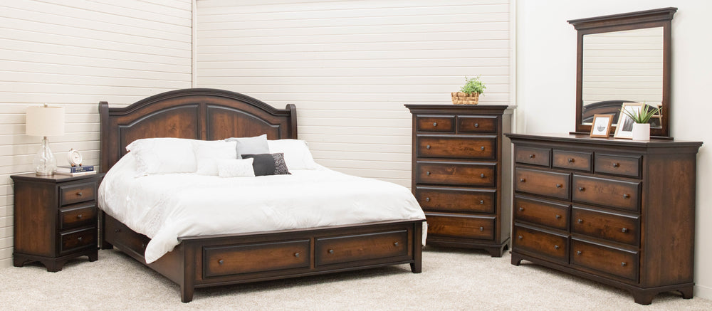 Solid Wood King Bedroom Sets | Dutch Craft Furniture
