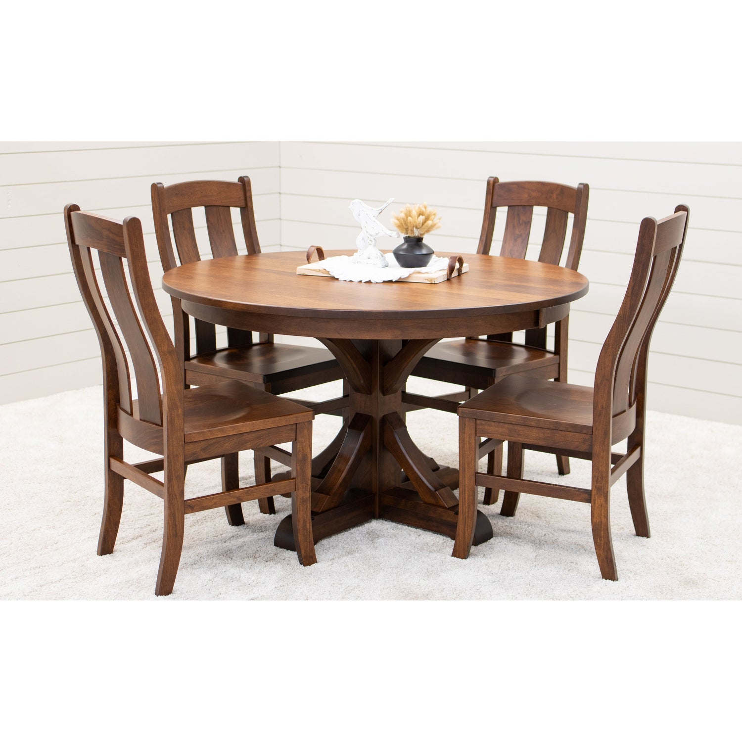 Shop the Look - Solid Cherry Wood | Golden Brown Stain