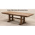 Rowan Hickory Wood Large Extending Trestle Dining Table