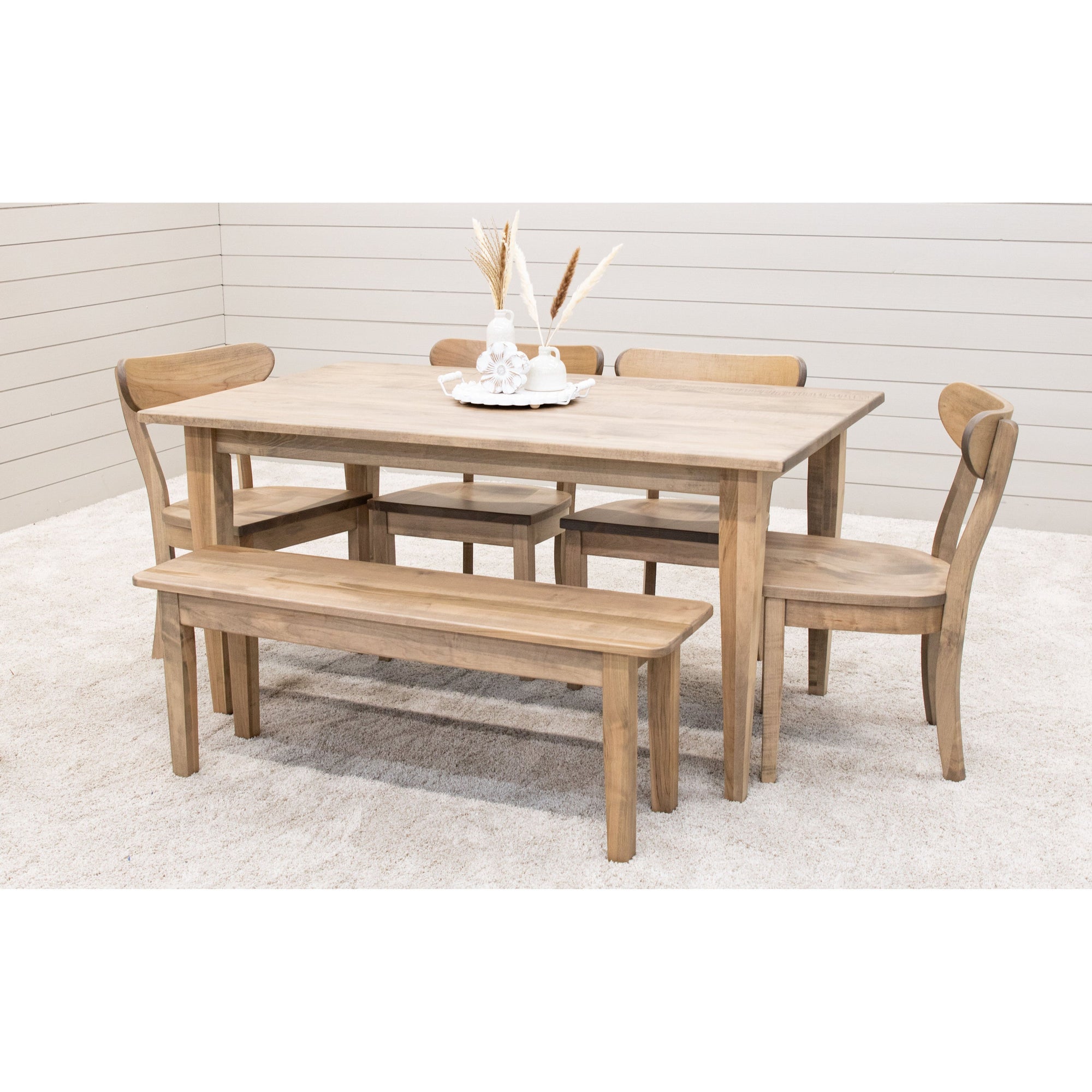 Shaker Dining Table Set | Shaker Dining Chairs