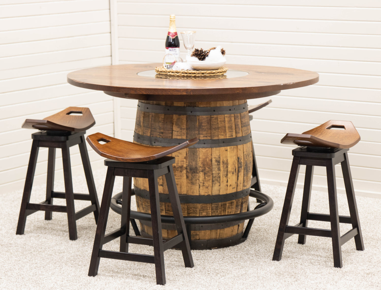 Amish Barrel Tables | Dutch Craft Furniture