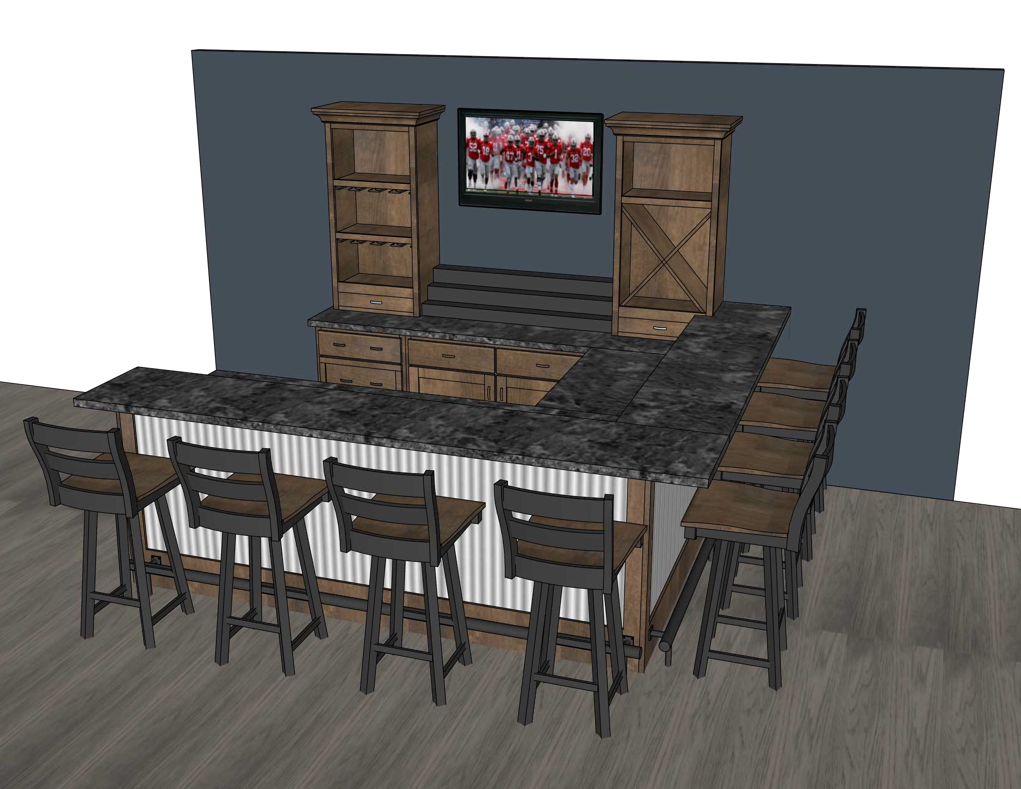 Custom Bars & Islands