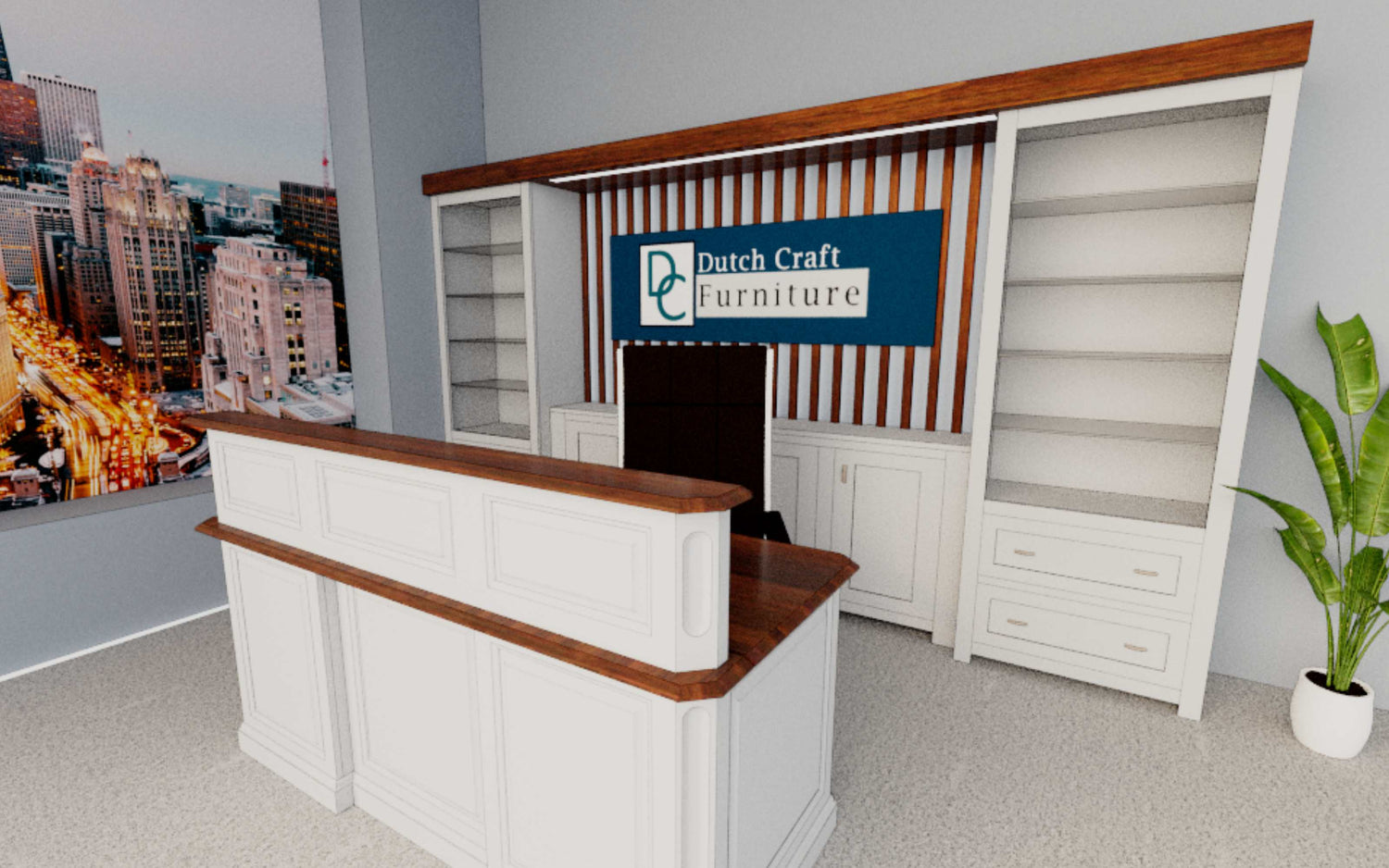 Add style and function to your lobby or entrance of your business with ...