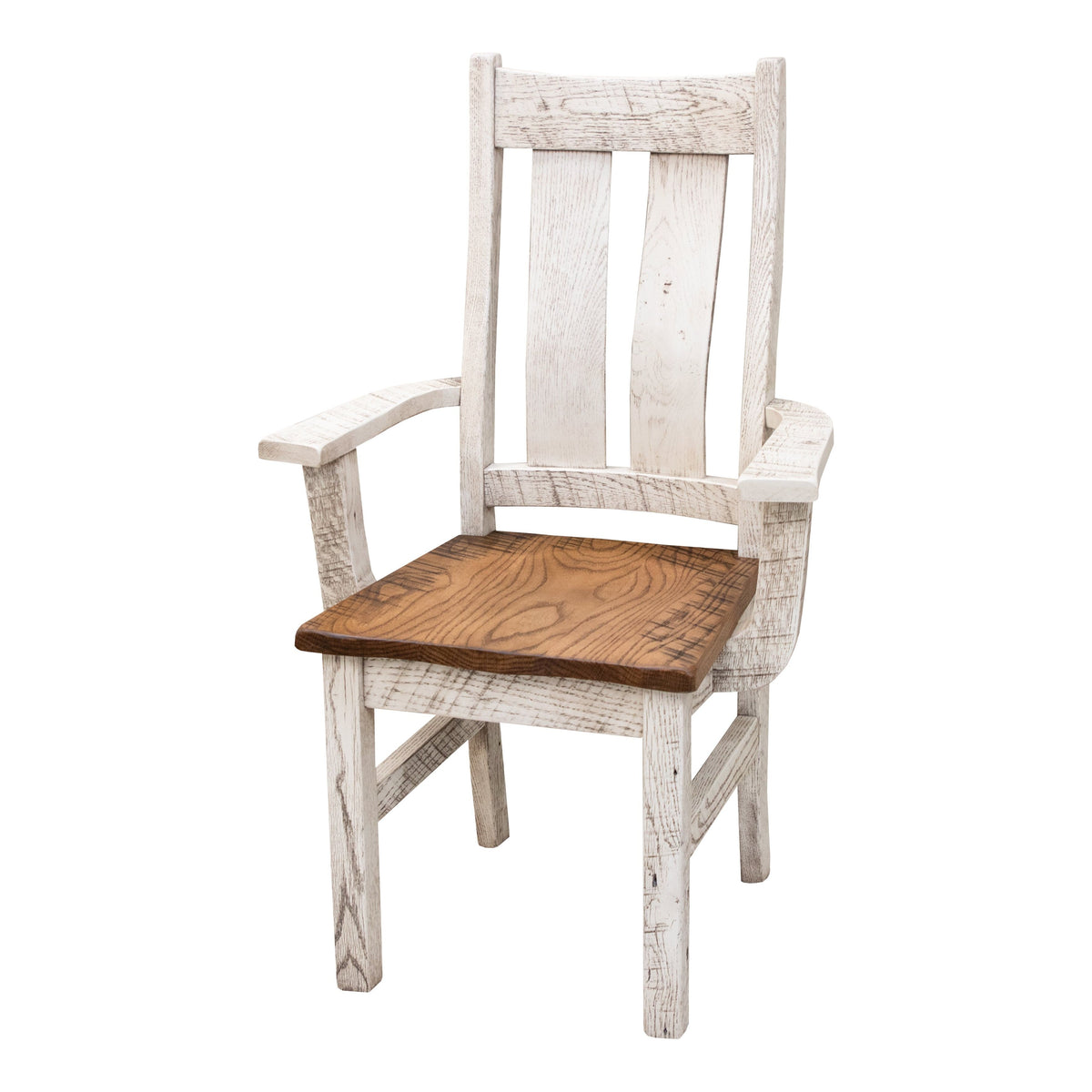 Timberland Reclaimed Barnwood Arm Dining Chair