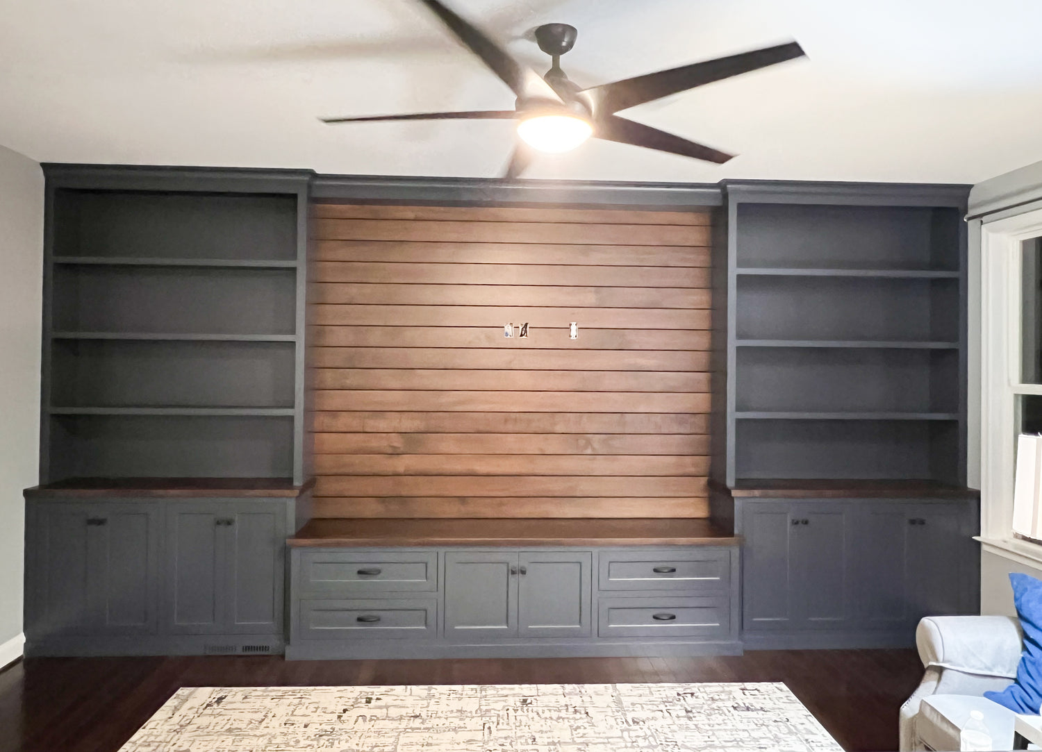 Customer's space with final installed project