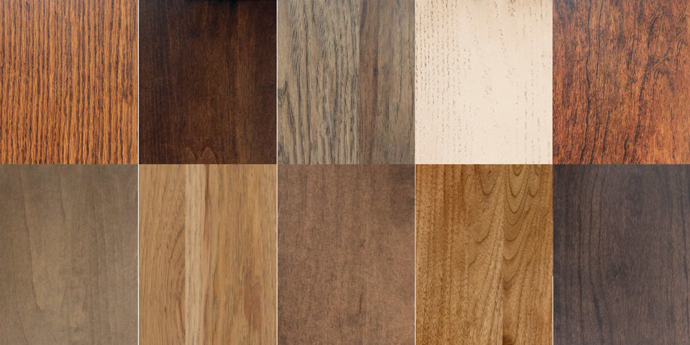 Lakeland Small Dark Maple Wood Extendable Table Set for 4-6