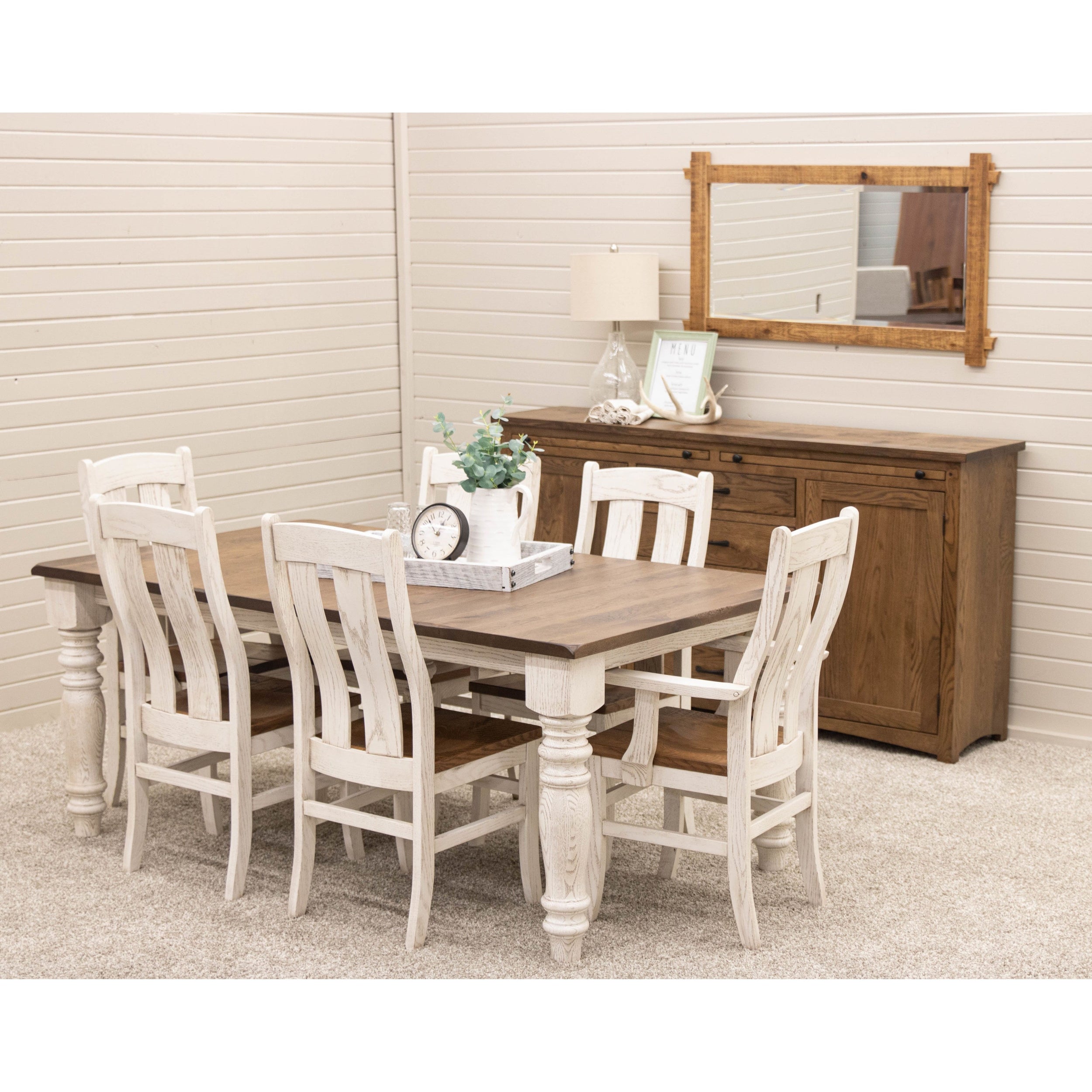 Solid Oak Dining Chairs | White Oak Dining Room Chairs