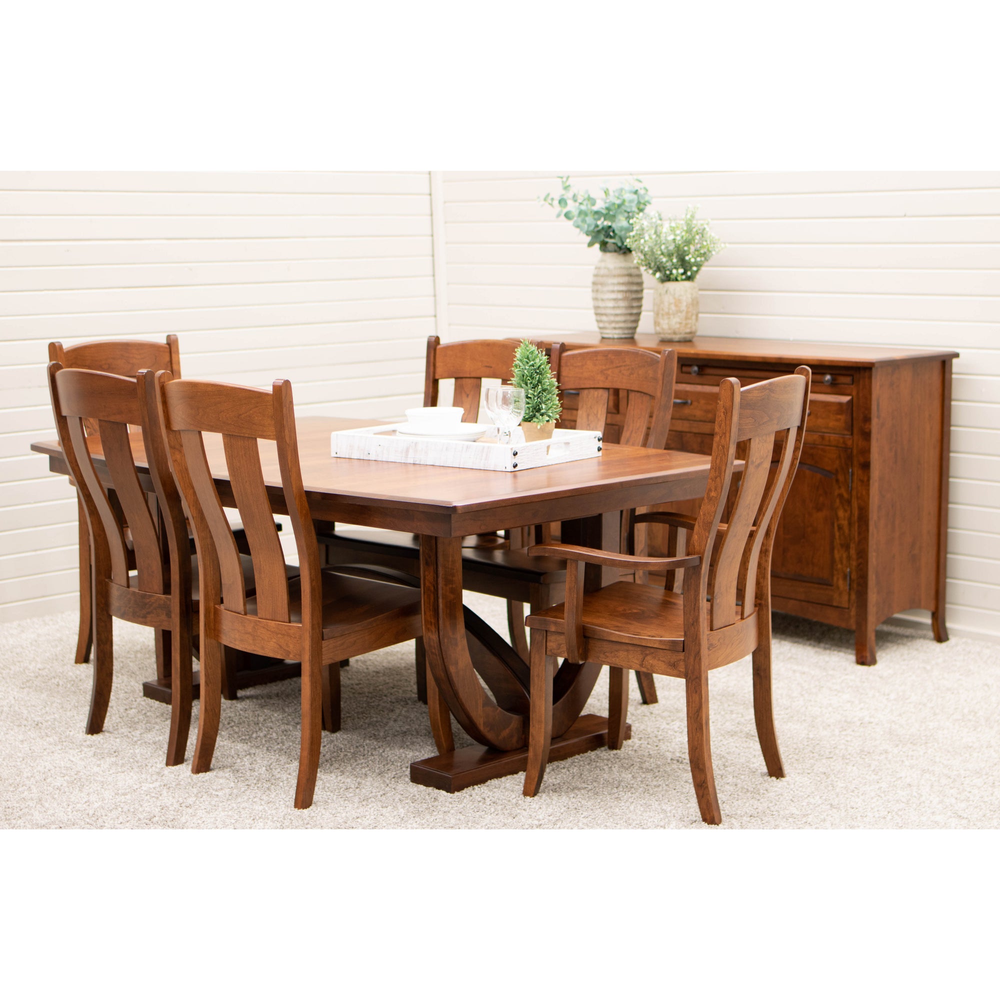 Cherry Wood Dining Room Sets | Cherry Wood Table and Chairs