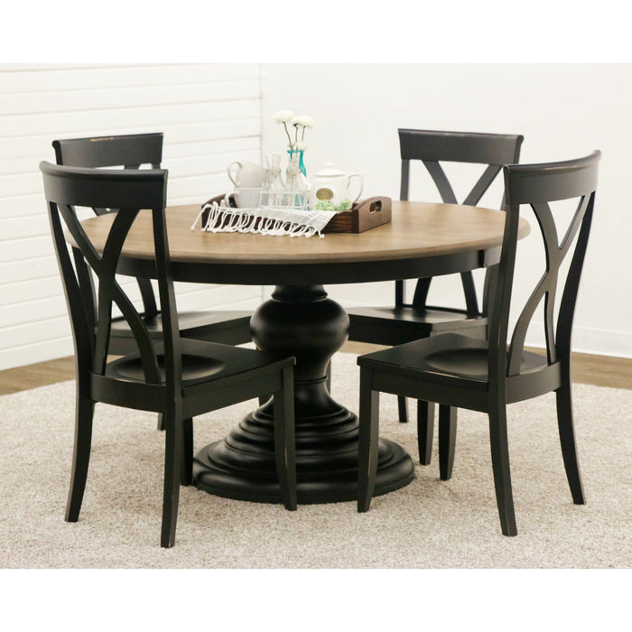 Round Dining Table Set for 4 | Round Dining Table for 4